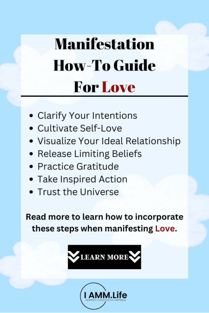 Manifestation How To Guide For Love | iAMM.life